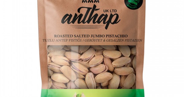 Anthap Jumbo Pistachio Roasted And Salted 150 G - ANTHAP
