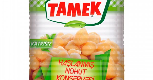 Tamek Boiled Chickpeas 800 G - TAMEK