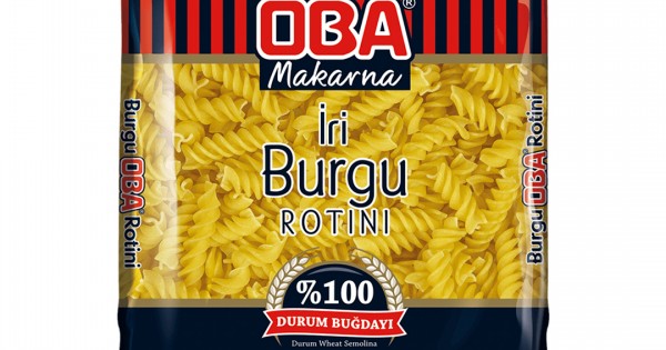 Oba Big Fusilli Pasta 400 G - 0THERS