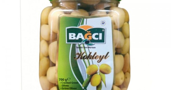 Bagci 700 Gr Green Cocktail Olives - BAĞCI ZEYTİNLERİ