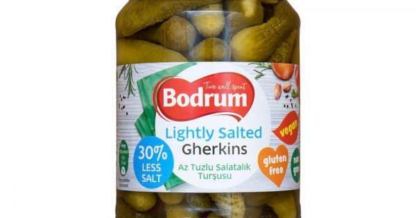 Bodrum 680 Gr Lightly Salted Cornichons - BODRUM