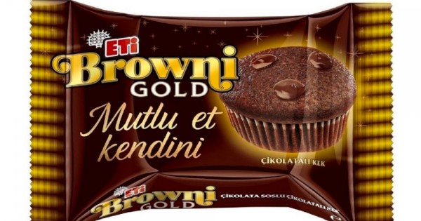 Eti Browni Gold 45 Gr Chocolate Sauce Cake - ETİ