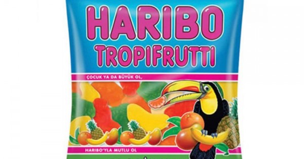Haribo 100 G Halal Tropical Frutti Jelly Candy - 0THERS