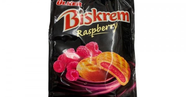 Ulker 160 Gr Biskrem Raspberry Filled Cookie - ÜLKER