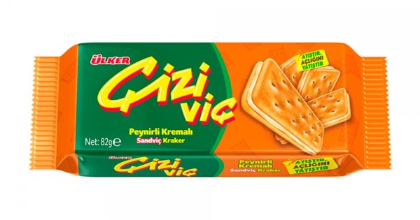 Ulker 82 Gr Cizi Cheese Sandwich Crackers - ÜLKER