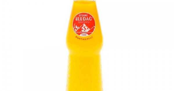 Uludag 250 MlGazoz Orange Flavoured Carbonated Soft Drink - ULUDAG